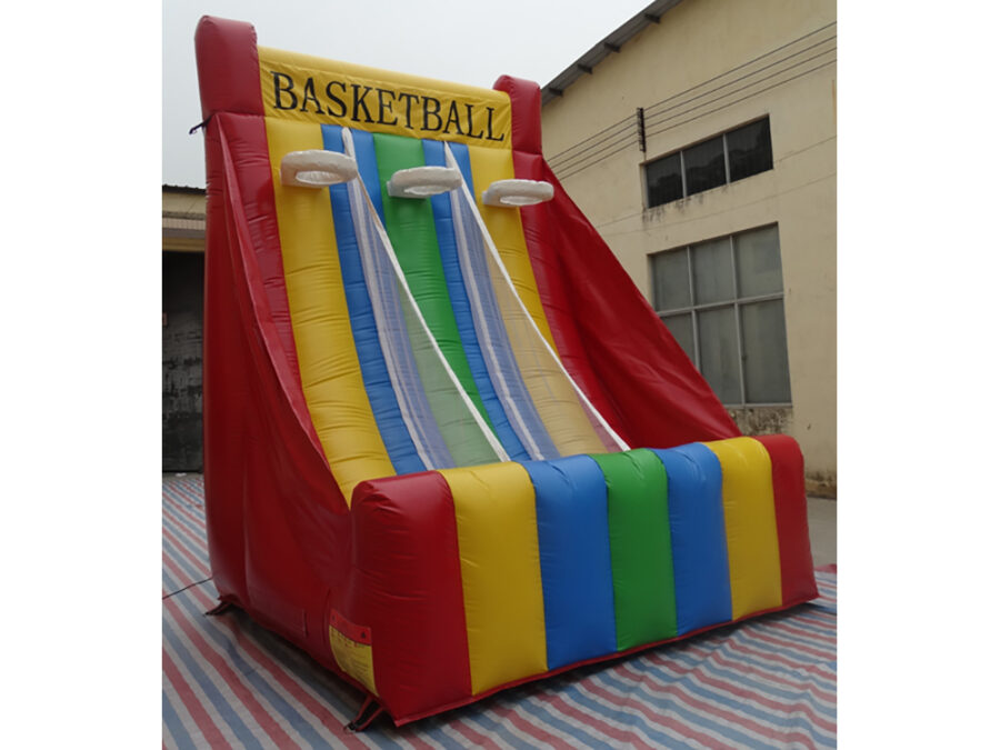 Inflatable Basketball Rental Dubai - Giant Basketball Court Shoot Game