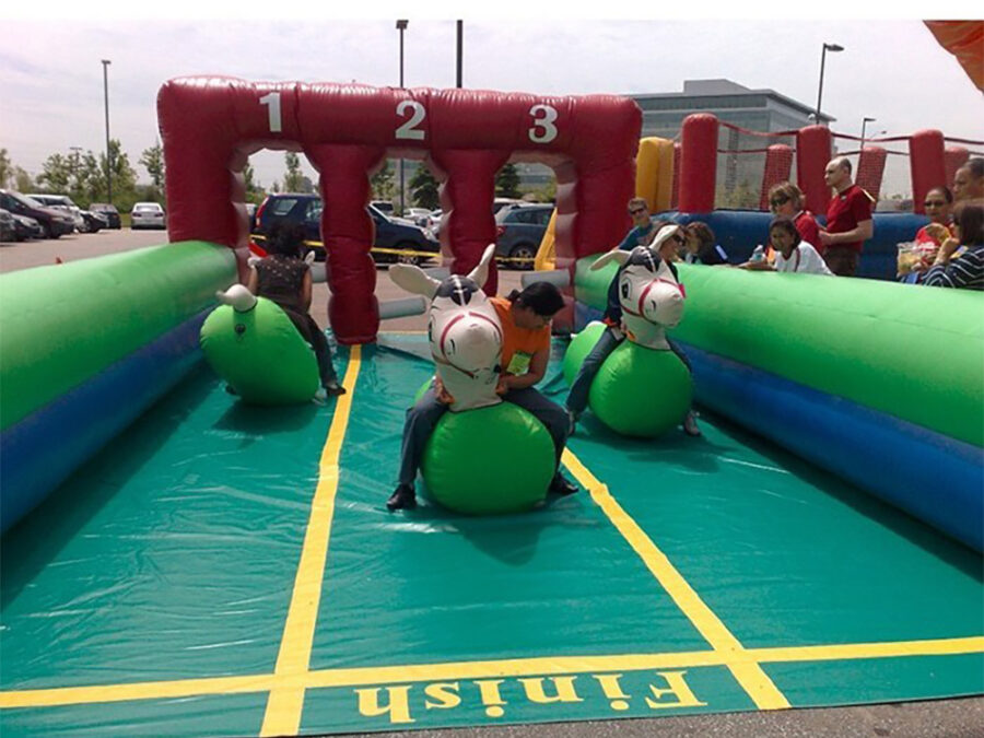 Giant Snakes And Ladders Game Rental UAE - Inflatable Big Luddo Hire