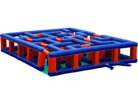 Inflatable Extreme Challenge Corporate Game Rental Abu Dhabi, Dubai