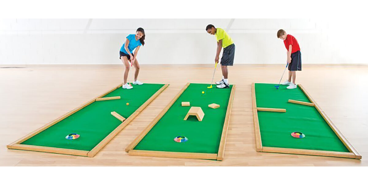 Portable Mini Golf Rental UAE - Mini Golf Course Rental - Miniature Golf