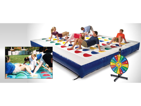 Giant Twister Game Rental Dubai - Outdoor Inflatable Twister Game Hire