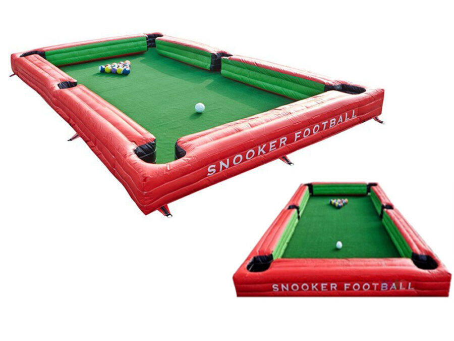 Snookball Rental Dubai | Inflatable Giant Snooker Football Soccer Billiard