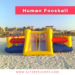 Human Foosball Rental Dubai - Inflatable Giant Life Size Foosball Court