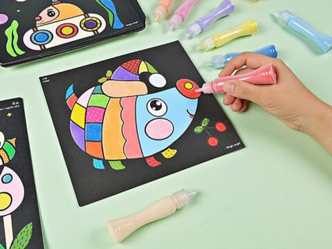 Sand Art Activity For Kids In Dubai, UAE - Colored Sand Art Abu Dhabi