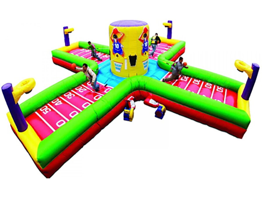 Bungee Run Rental & Basketball In Dubai | Hire Extreme Bungee Race